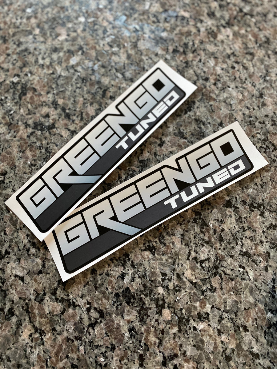 GreenGo Tuned Stickers – GreenGo Tuning